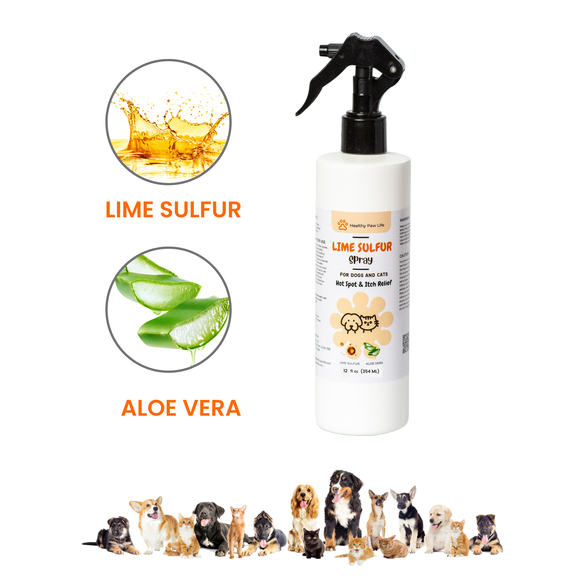 Buy Lime Sulfur Spray for Pets – Safe & Vet-Trusted Solution