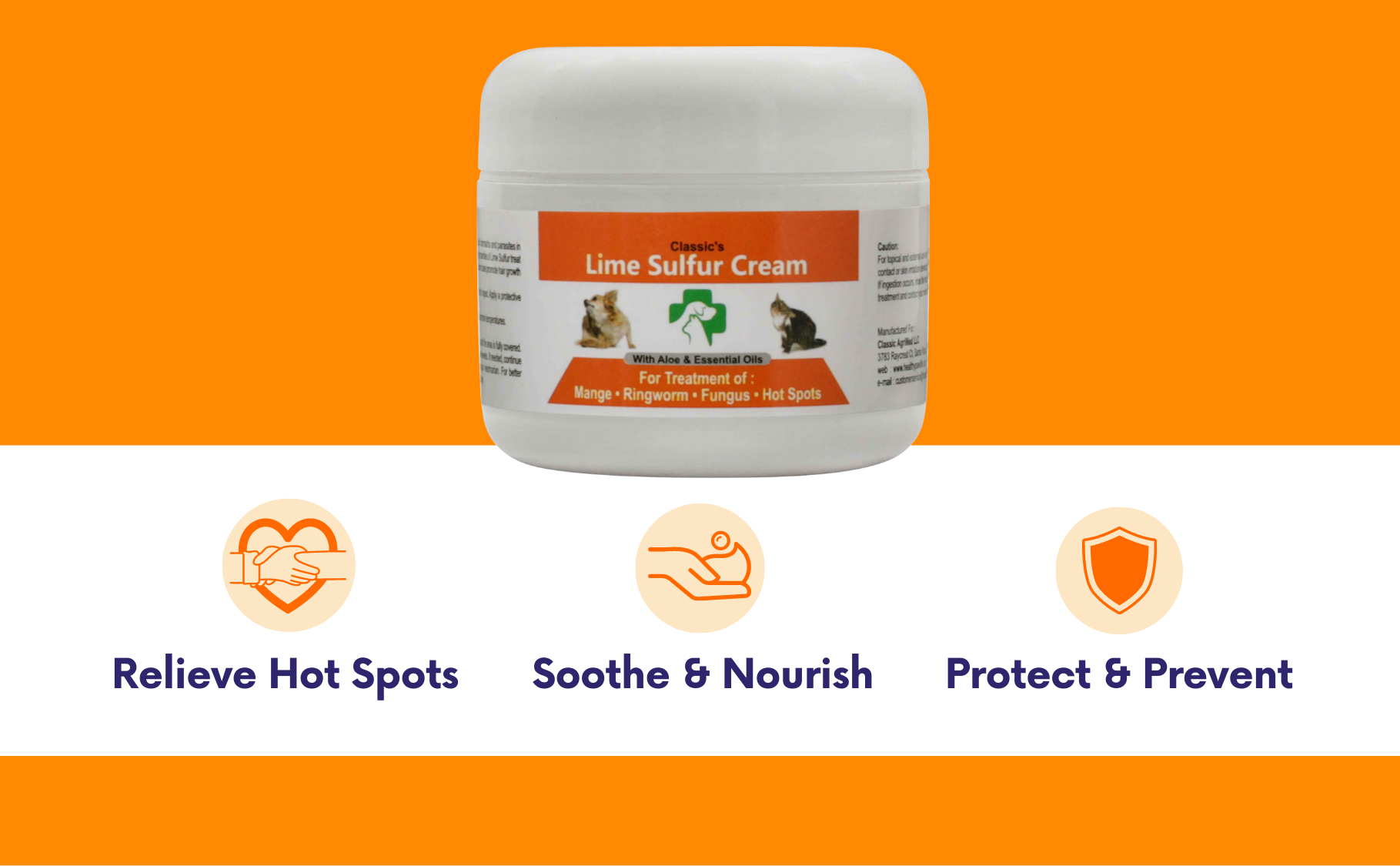 Lime Sulfur Pet Skin Cream | Nourishing Care for Pets – Healthy Paw Life